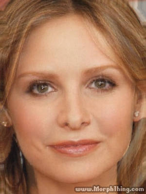 Calista Flockhart and Sarah Michelle Gellar (Morphed) - MorphThing.com